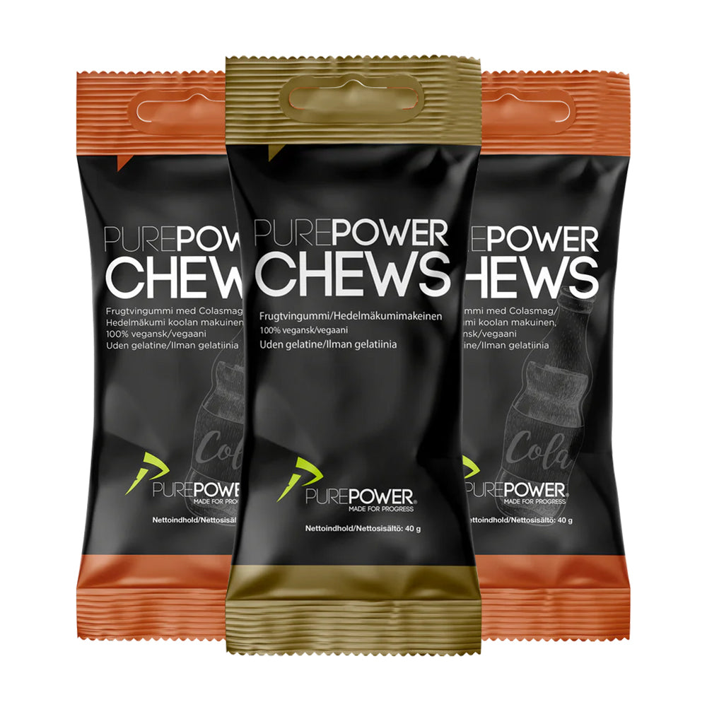 Smagfulde PurePower Vingummi Chews – Køb hos Muscle House her!