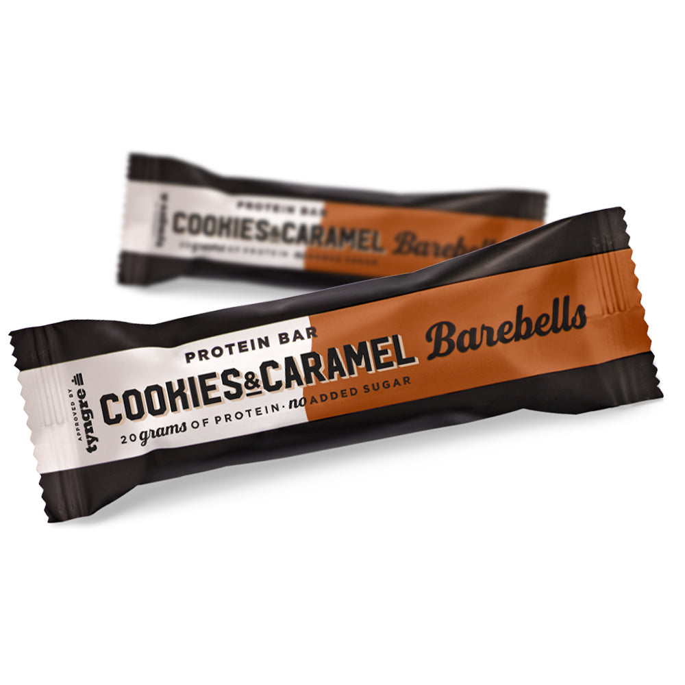 Barebells Protein Bar (55g) - Cookies & Caramel – Køb her!