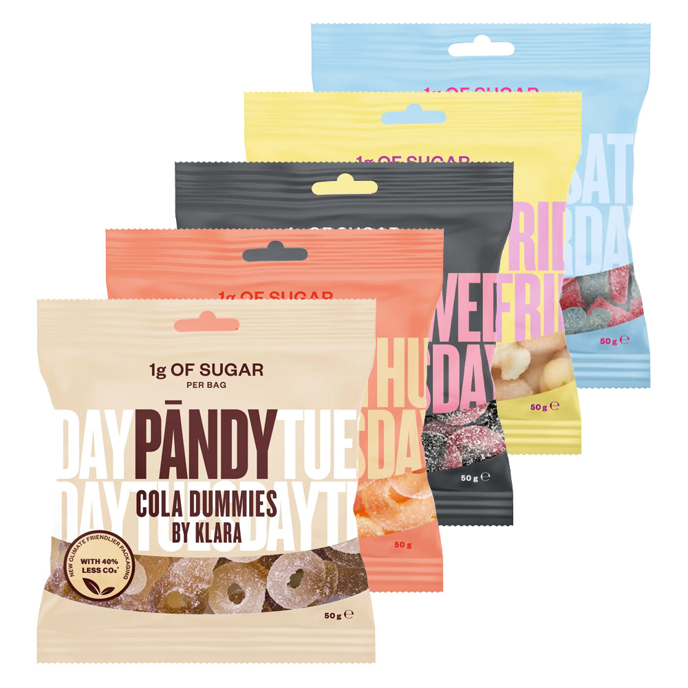 PANDY CANDY (6x50g) – Køb sukkerfri slik hos Muscle House!