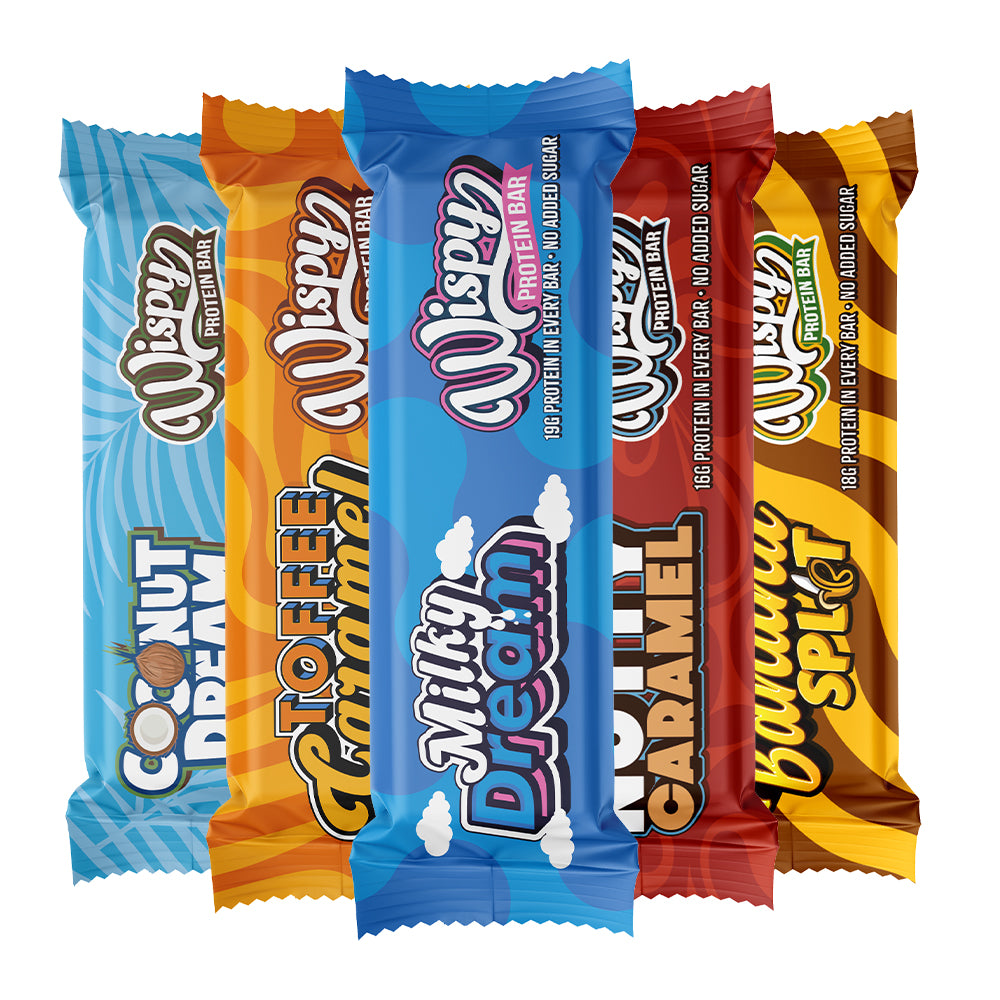 Wispy Protein Bar – Bland selv hos Muscle House her!