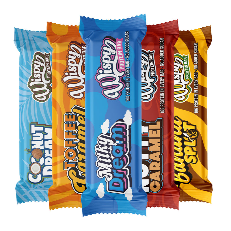 Wispy Protein Bar – Bland selv hos Muscle House her!