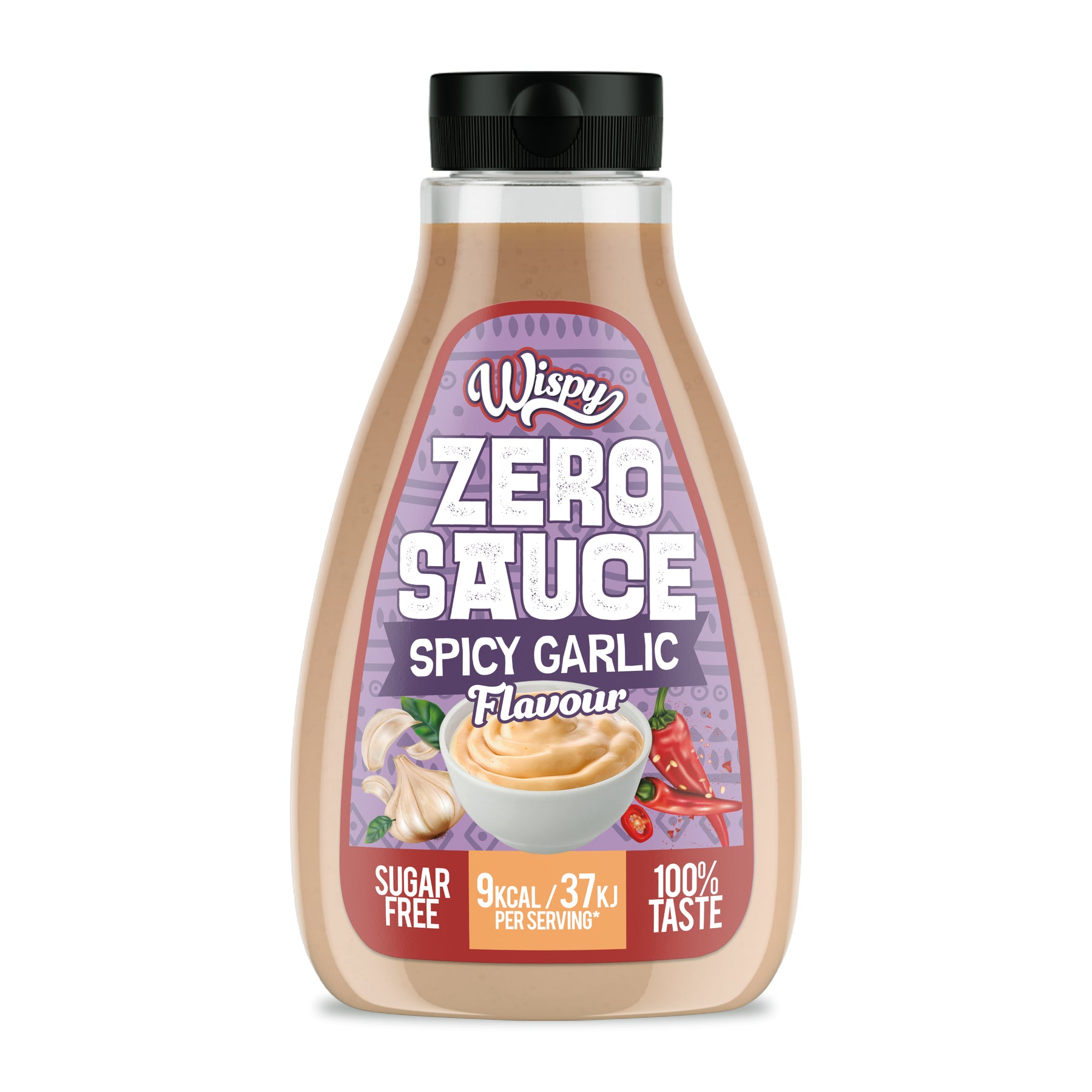 Wispy Zero Sauce - Spicy Garlic (430g) | Muscle House